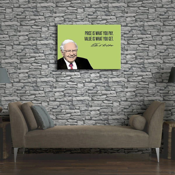 Set of 10 Best of Warren Buffett Quotes - Poster Paper (12 x 17 inches ...