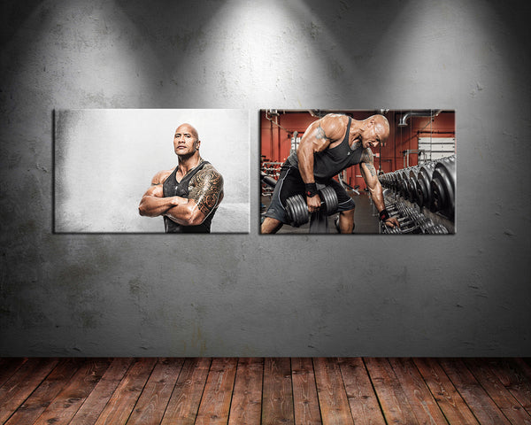 Set of 10 Best of Dwayne (The Rock) Johnson - Poster Paper (12 x 17 ...