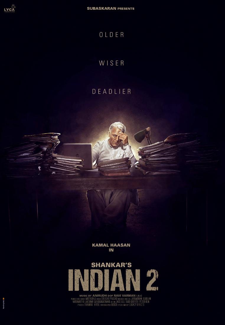 Indian 2 - Kamal Haasan - Movie Poster 2 by Tallenge | Buy Posters ...
