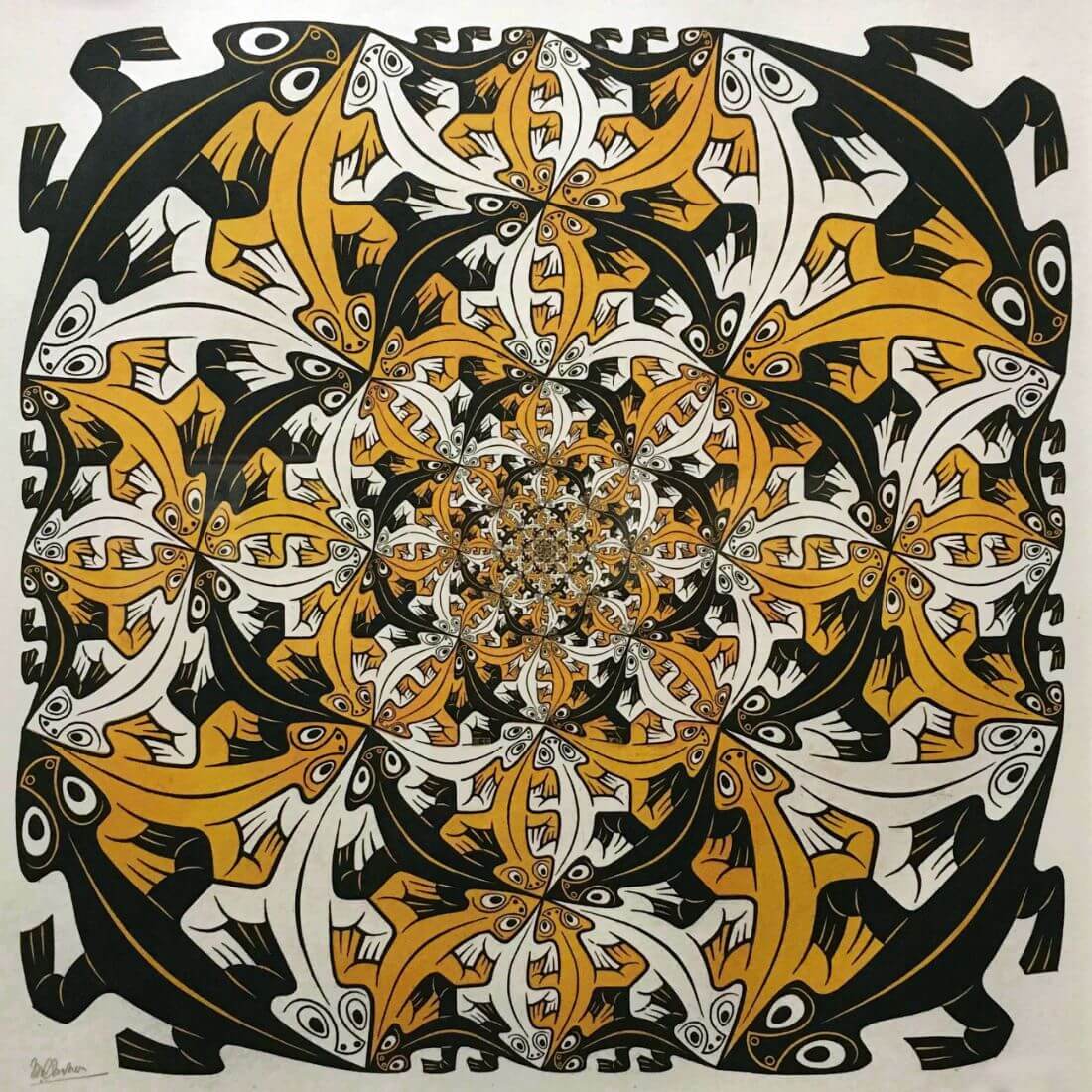Lizards - M C Escher by M. C. Escher | Buy Posters, Frames, Canvas ...