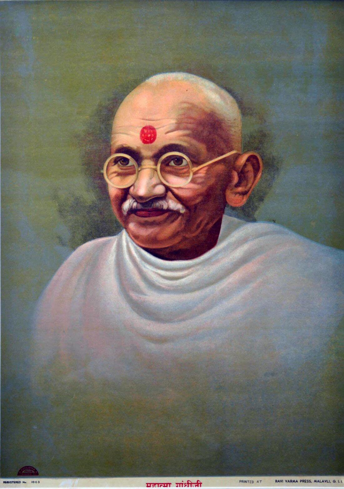 Gandhi - Posters by Raja Ravi Varma | Buy Posters, Frames, Canvas ...