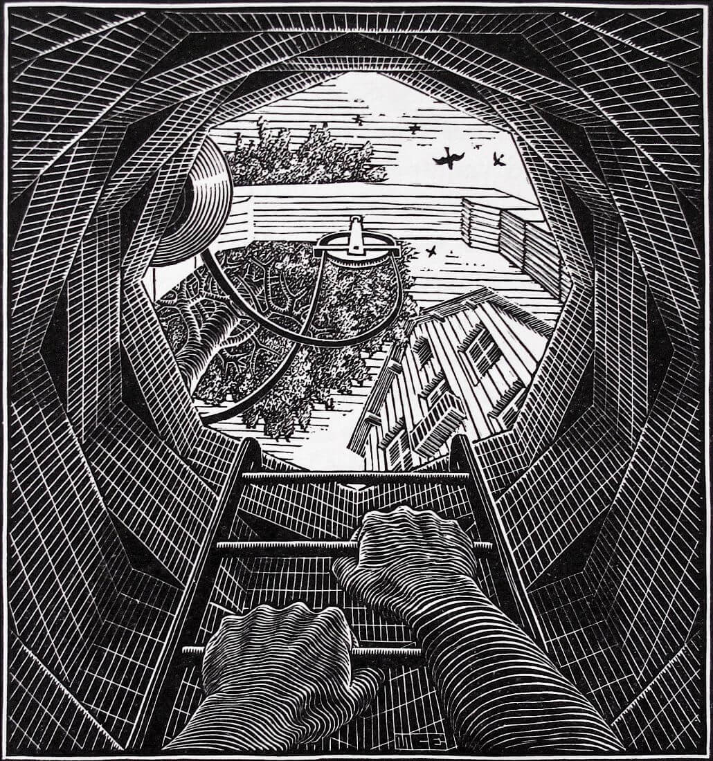 Obra Gráfica De Mc Escher Escher's Work Lies "between The Impossible
