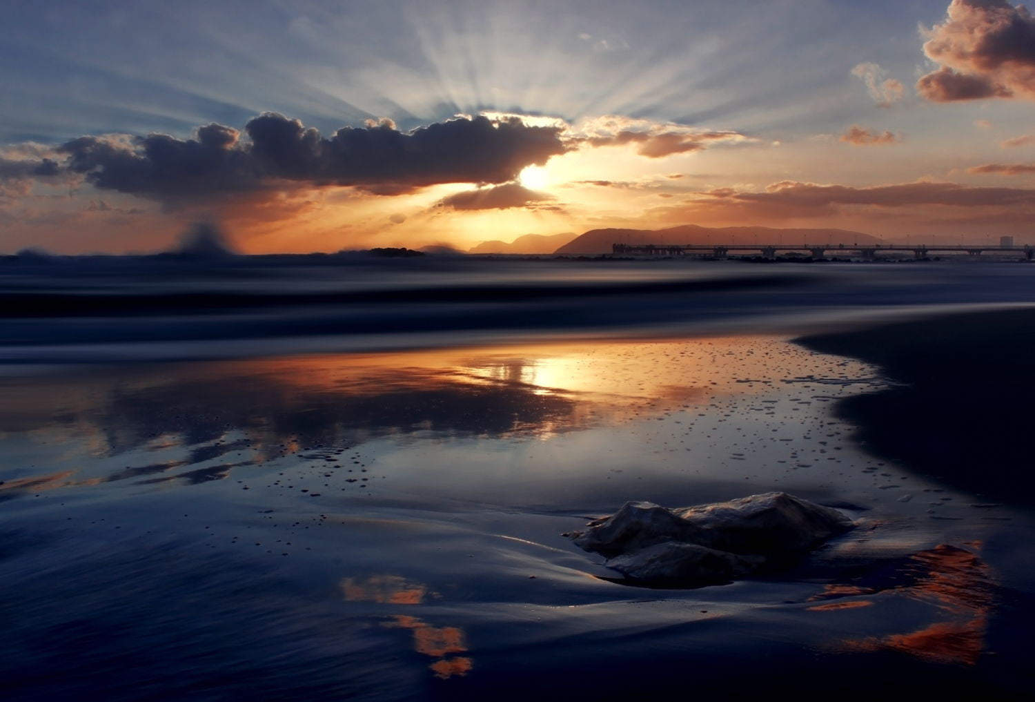 Double Sunset by Paolo Lazzarotti Photo | Buy Posters, Frames, Canvas ...