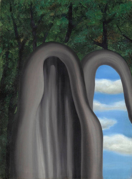 Palace Of Curtains (le palais de rideaux) – René Magritte Painting ...
