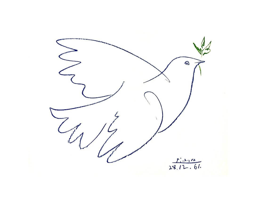 Dove II by Pablo Picasso | Buy Posters, Frames, Canvas & Digital Art ...