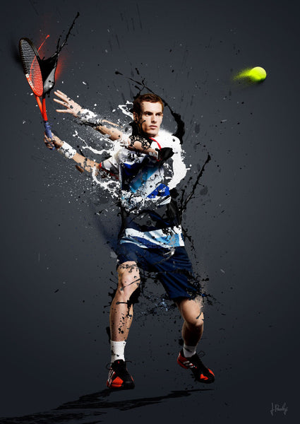 Andy Murray - Poster by Joel Jerry | Buy Posters, Frames, Canvas ...