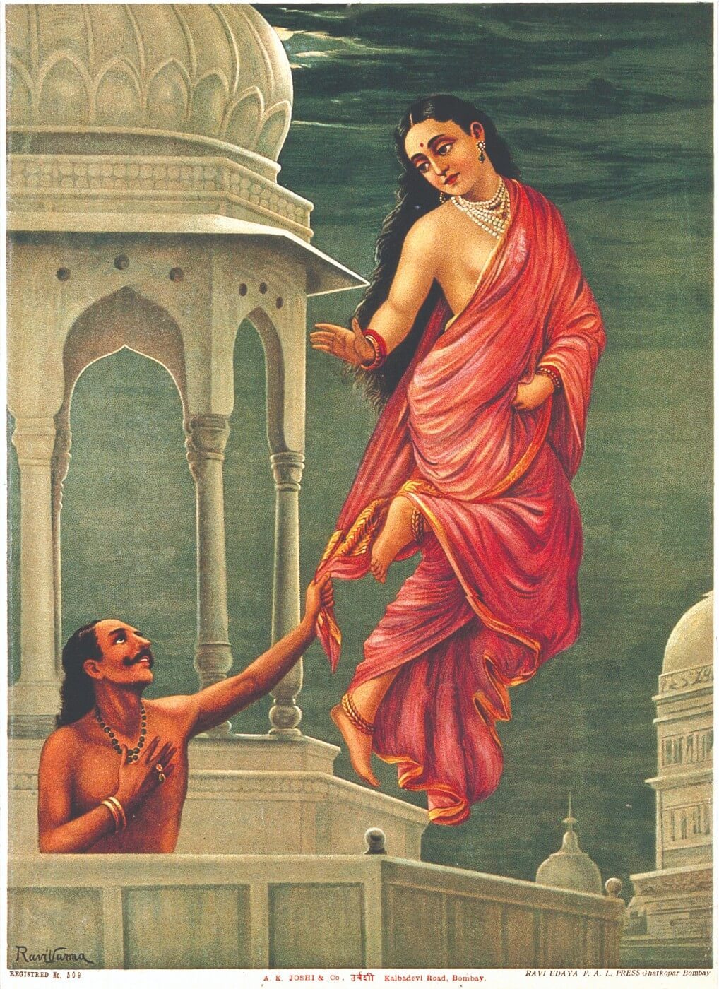 Indian Apsara Paintings