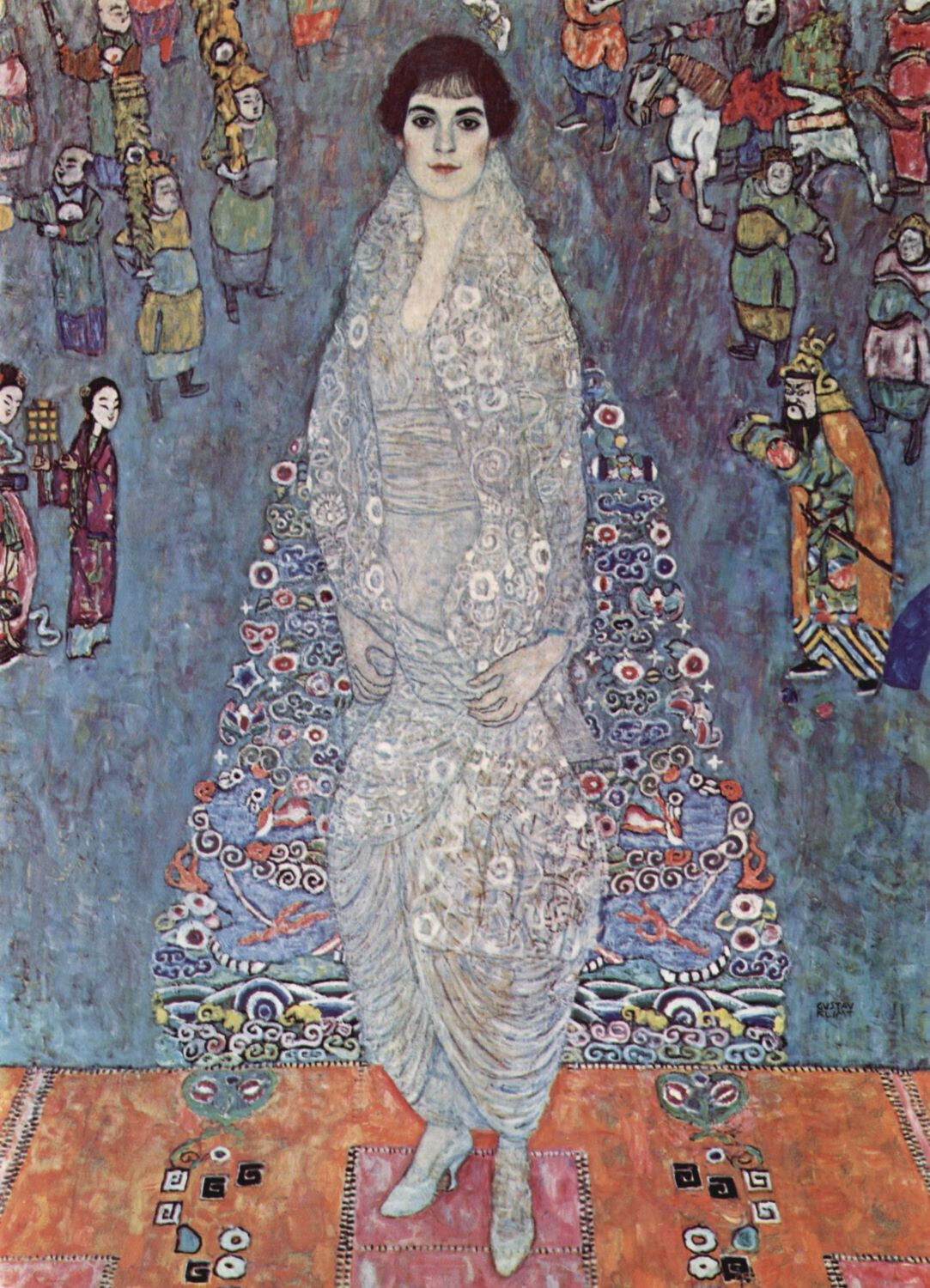 Portrait of Baroness Elisabeth Lederer Bachofen-Echt by Gustav Klimt ...
