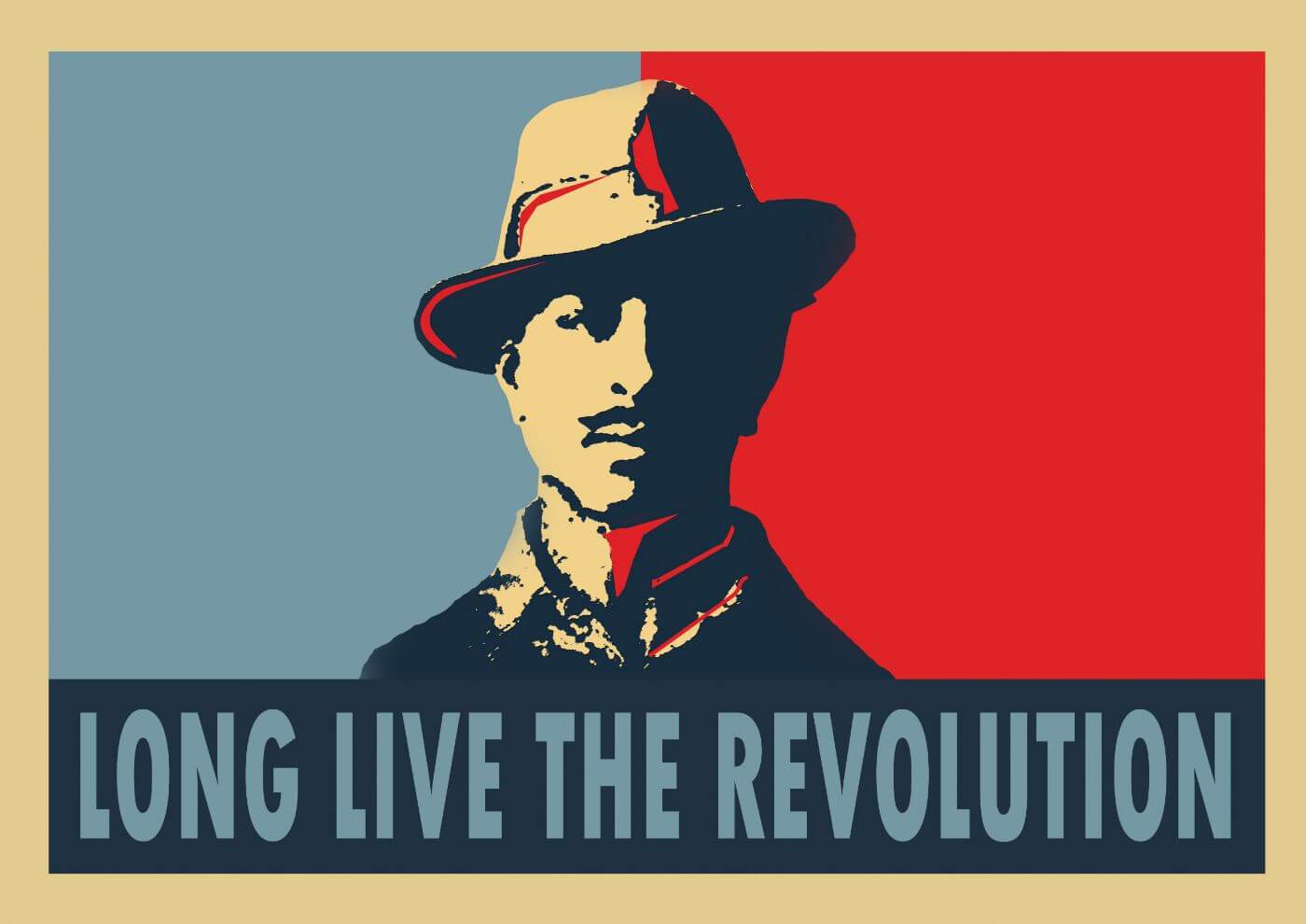 Bhagat Singh - Long Live The Revolution - Inquilab Zindabaad ...