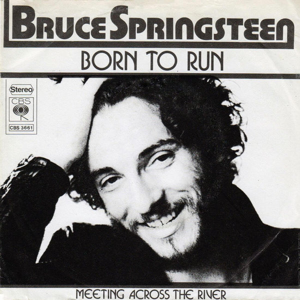 Bruce Springsteen - Born To Run - Album Cover - Rock Music Poster by ...