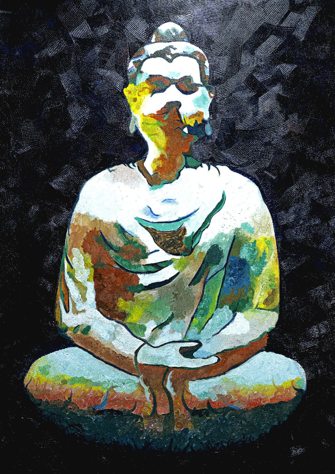 buddhist meditation art