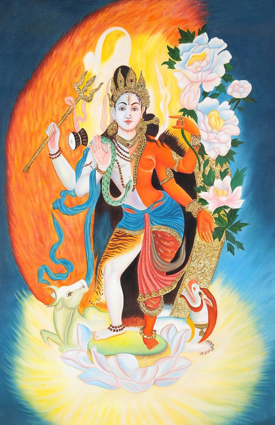 shiva psinting