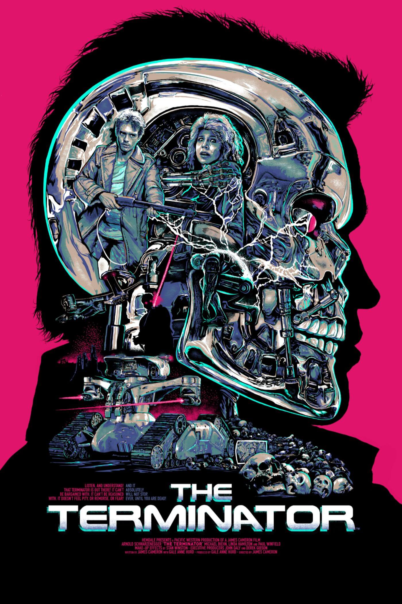 Digital Art - Arnold Schwarzenegger as The Terminator - Tallenge ...