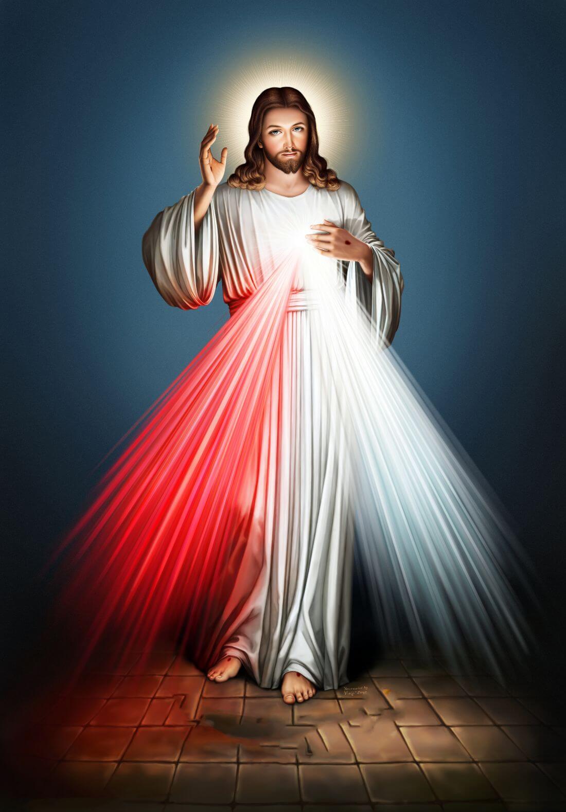 Divine Mercy – Christian Art Painting by Christian Art | Buy Posters ...