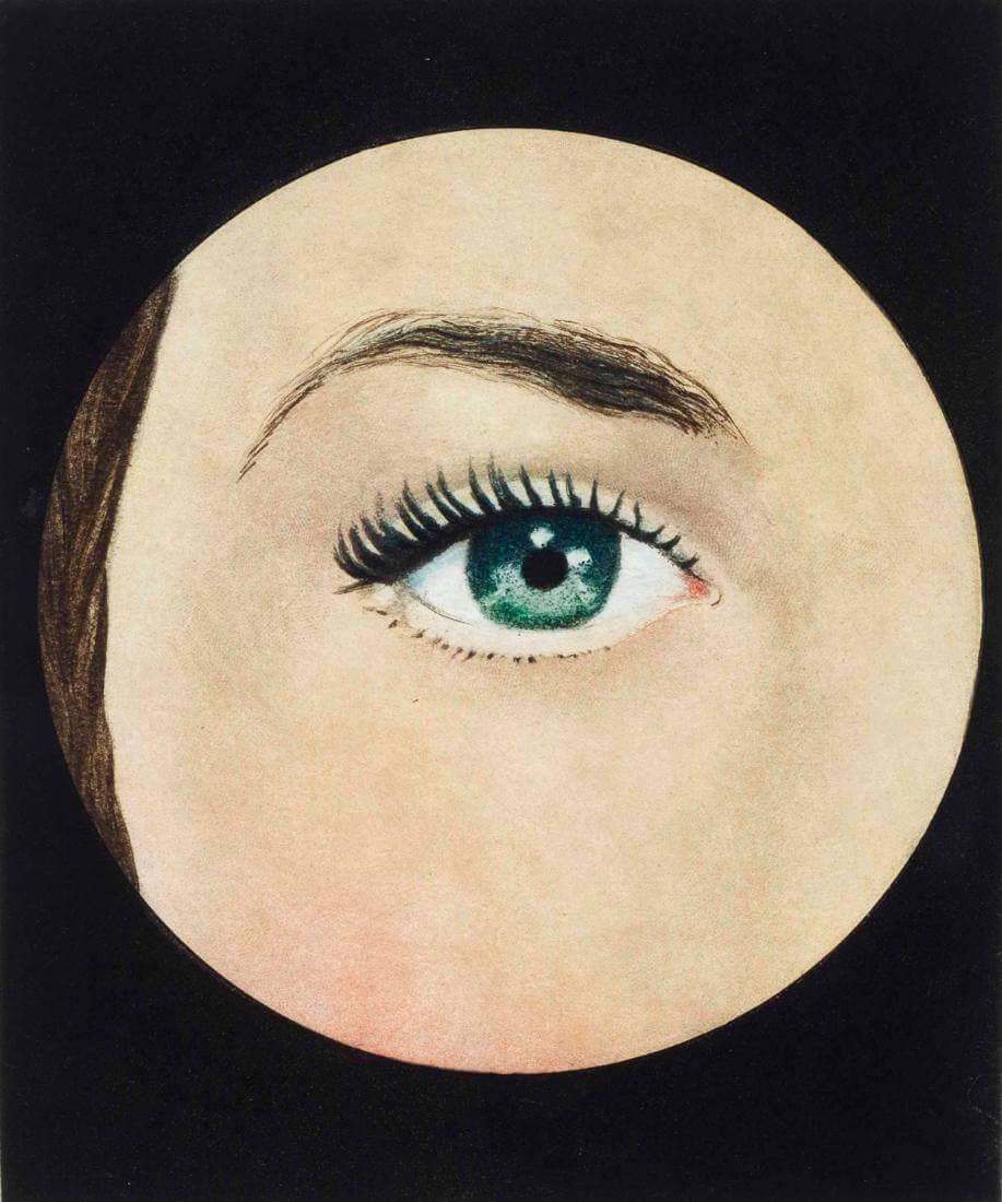 Eye (Loeil) - Rene Magritte - Surrealist Art Painting - Posters by Rene ...