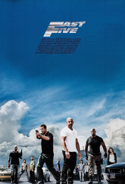 Fast & Furious 5 - Paul Walker - Vin Diesel - Dwayne Johnson - Tallenge ...