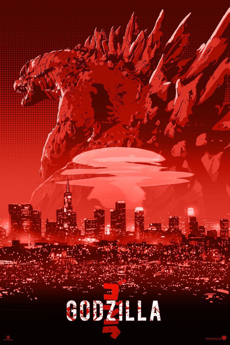 Godzilla - Tallenge Hollywood Movie Poster Collection by Tim | Buy ...