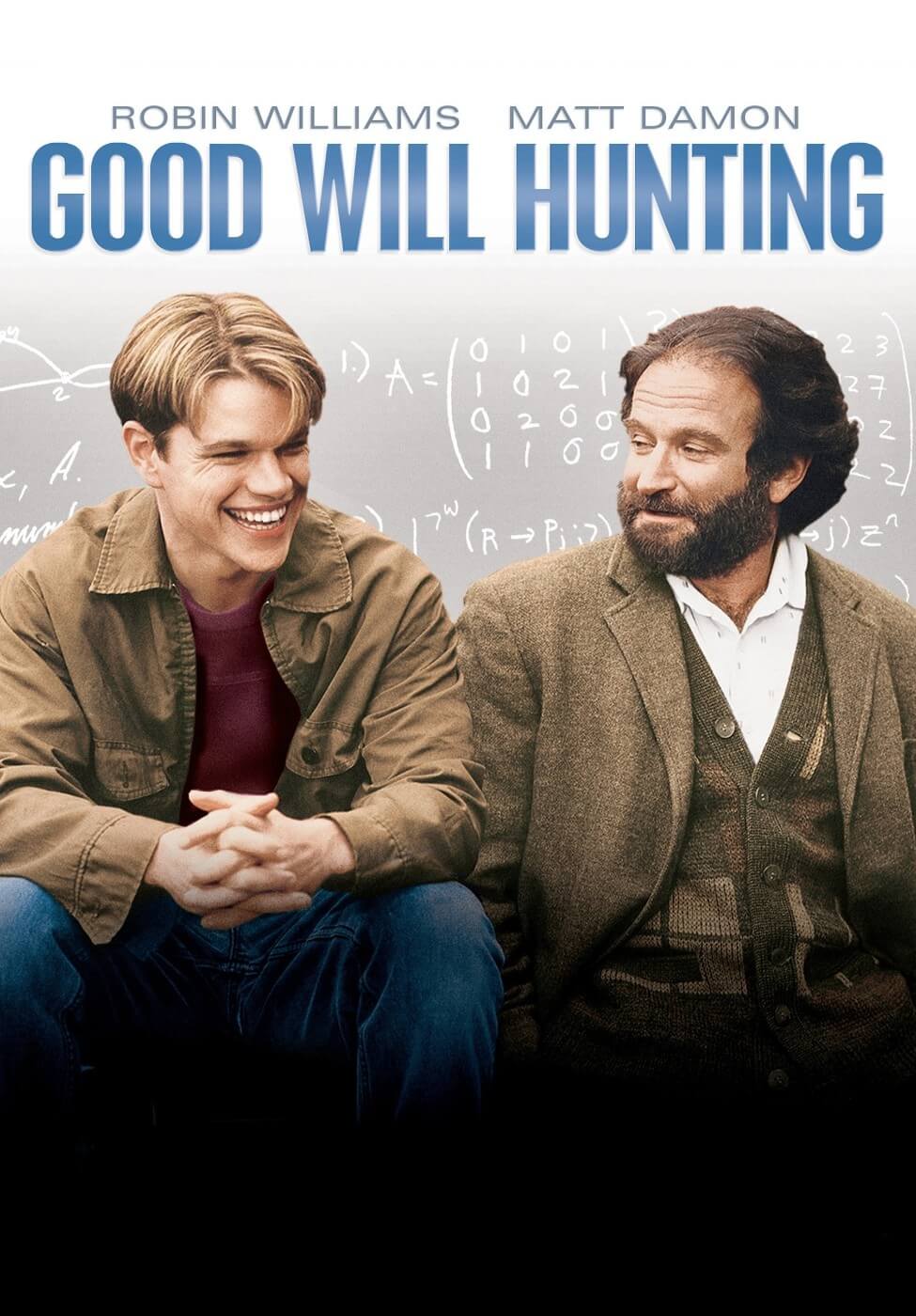 Good Will Hunting - Robin Williams Matt Damon - Hollywood Movie Poster ...