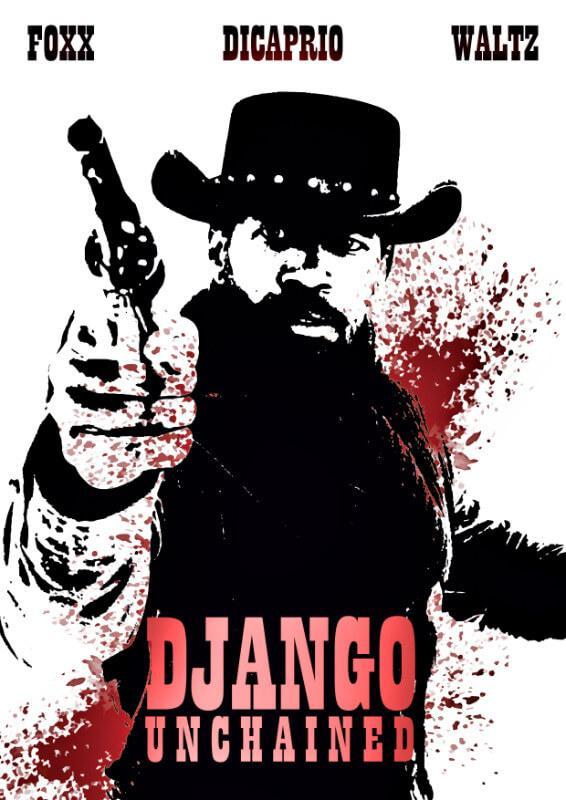 Django Unchained Jamie Foxx Poster
