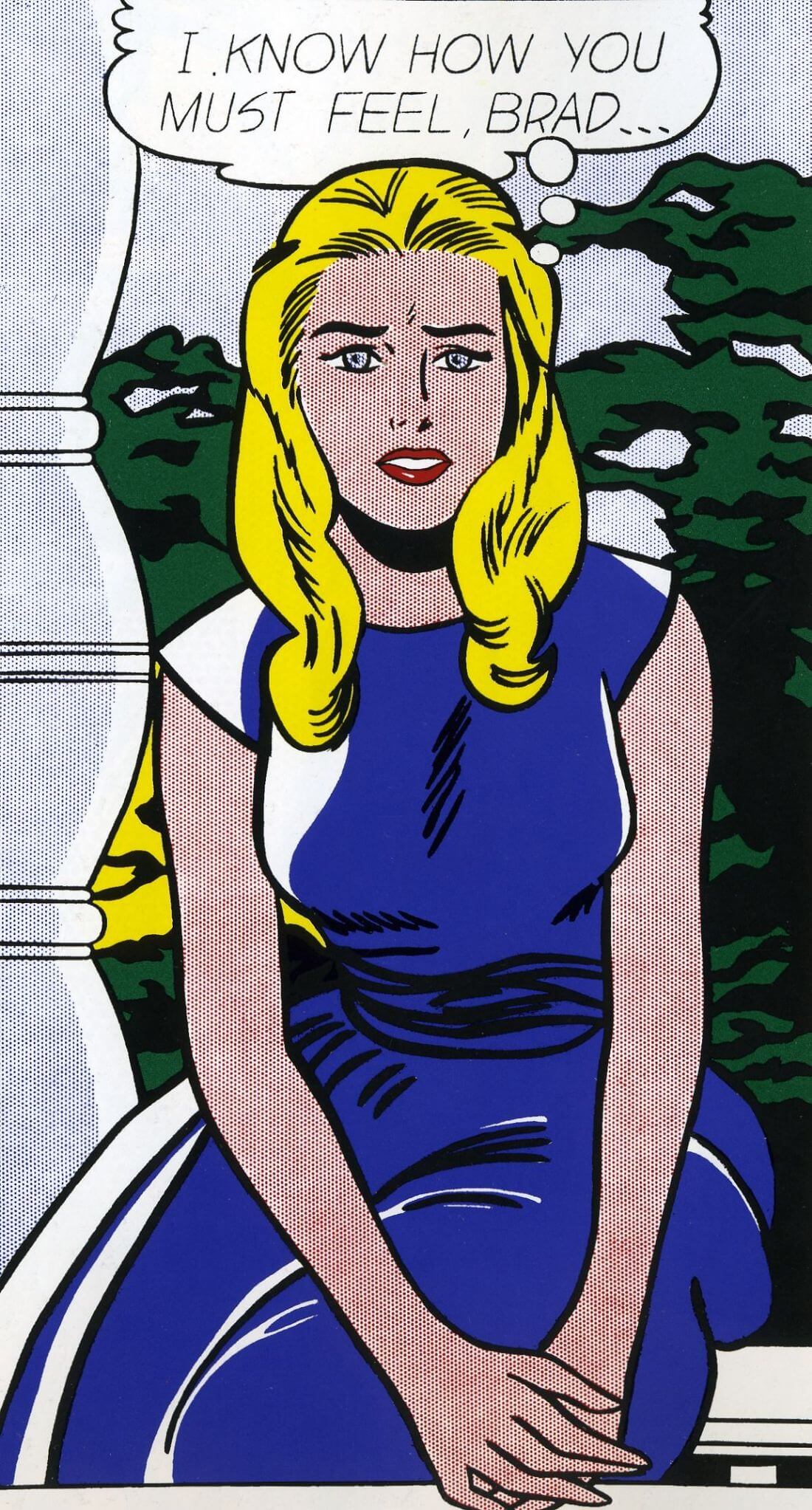 I Know How You Must Feel, Brad - Roy Lichtenstein - Modern Pop Art Painting by Roy Lichtenstein ...