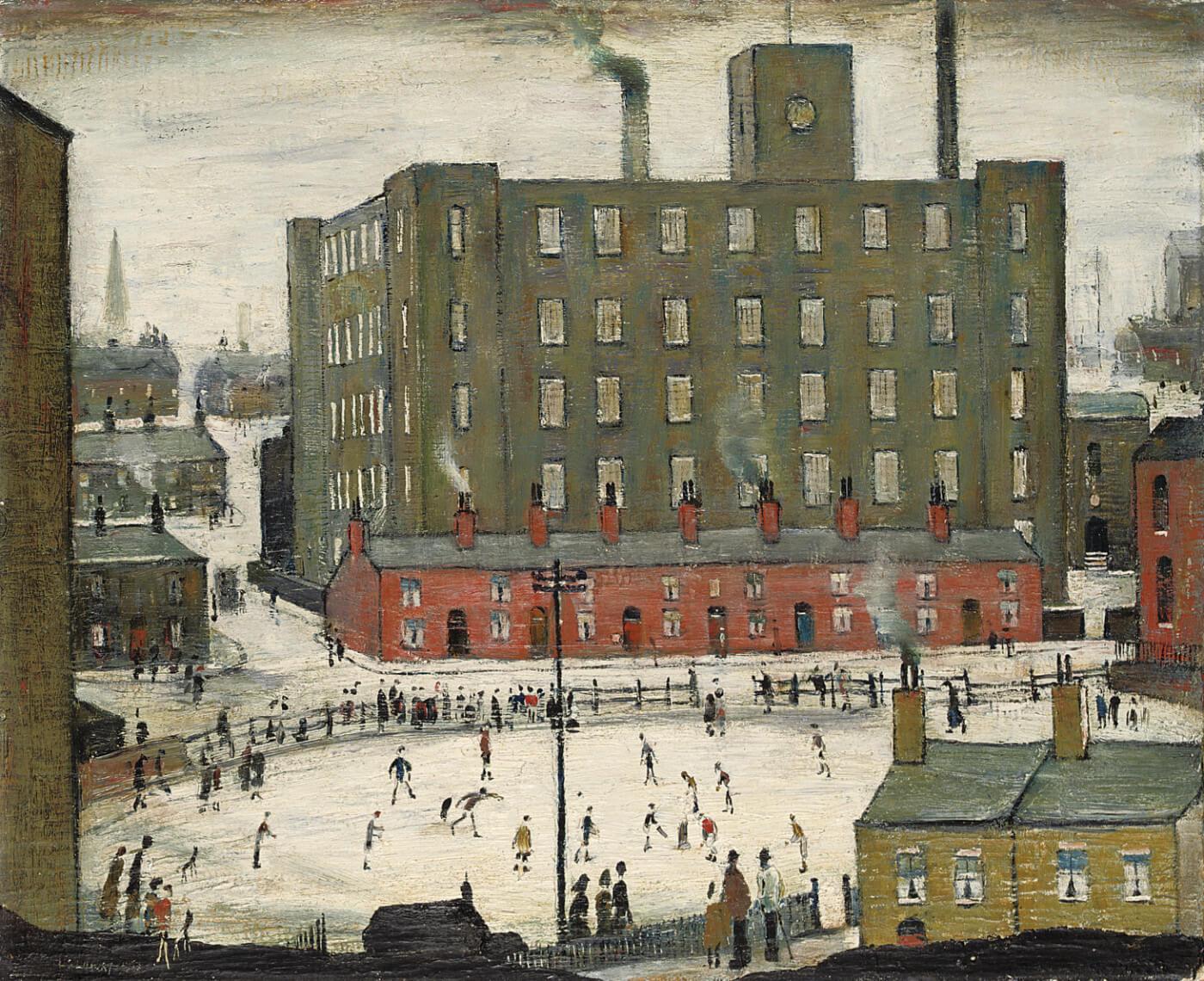 Cricket Match - L S Lowry - Posters by L S Lowry | Buy Posters, Frames ...