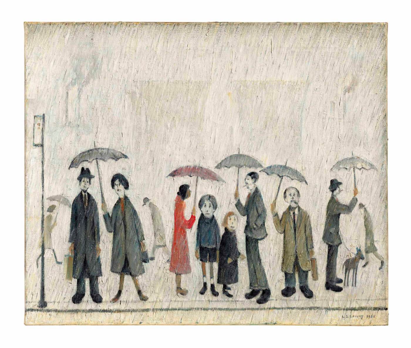 The Bus Stop - L S Lowry - Posters by L S Lowry | Buy Posters, Frames ...