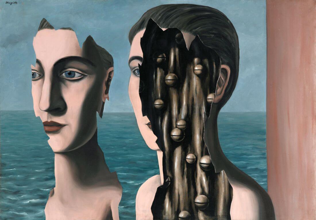 magritte face