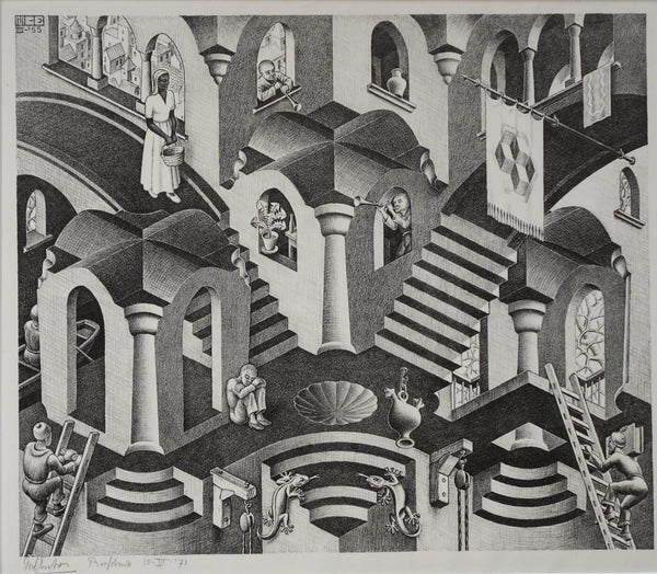 Escher in Het Paleis - Escher in the Palace by M. C. Escher | Buy ...