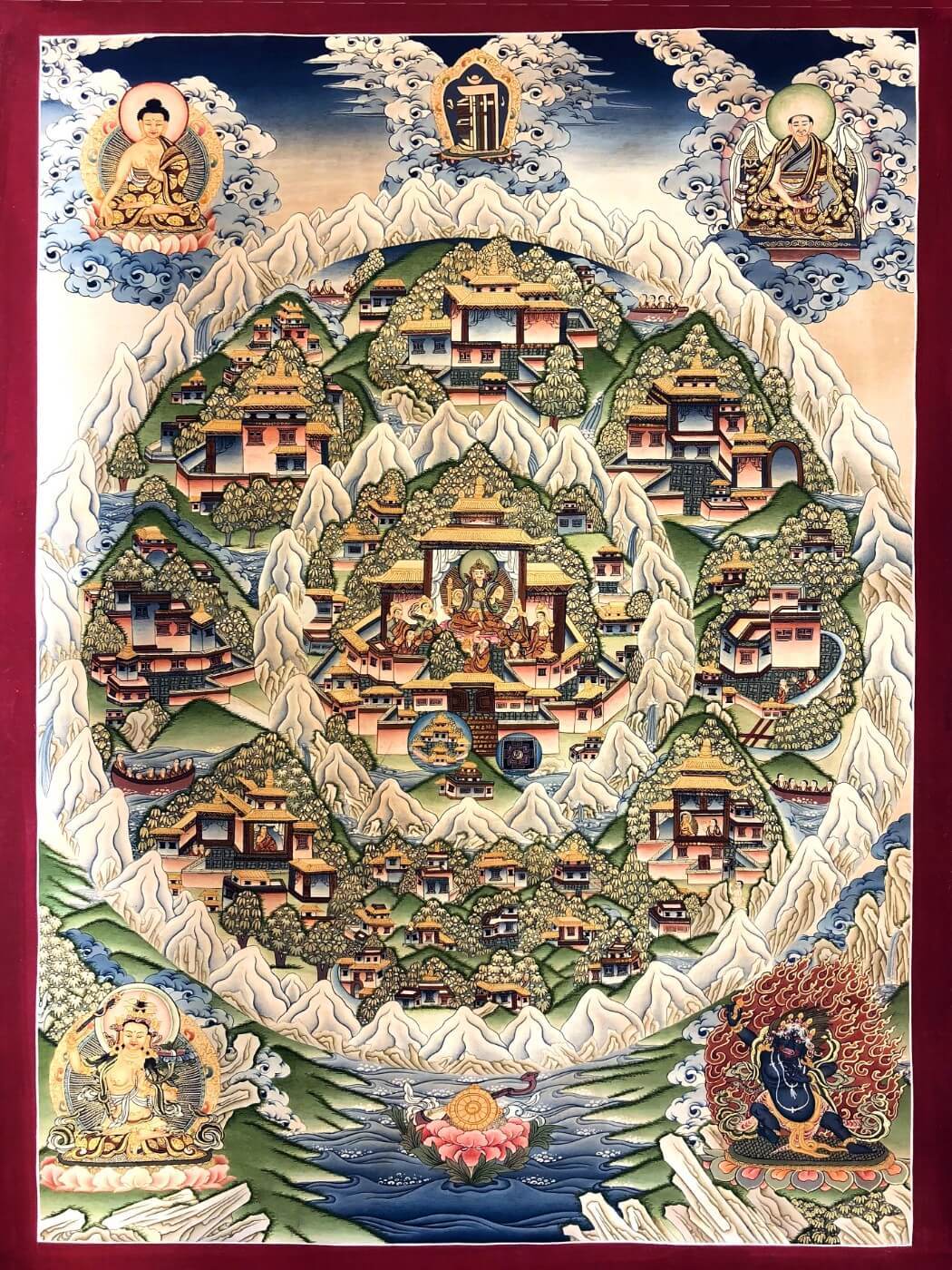 Mandala Kingdom of Shambhala - Buddha Collection - Life Size Posters by ...