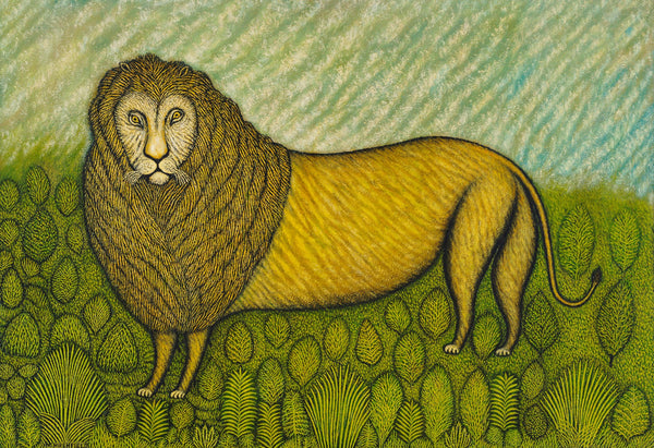 Morris Hirshfield - Lion by Morris Hirshfield | Buy Posters, Frames ...