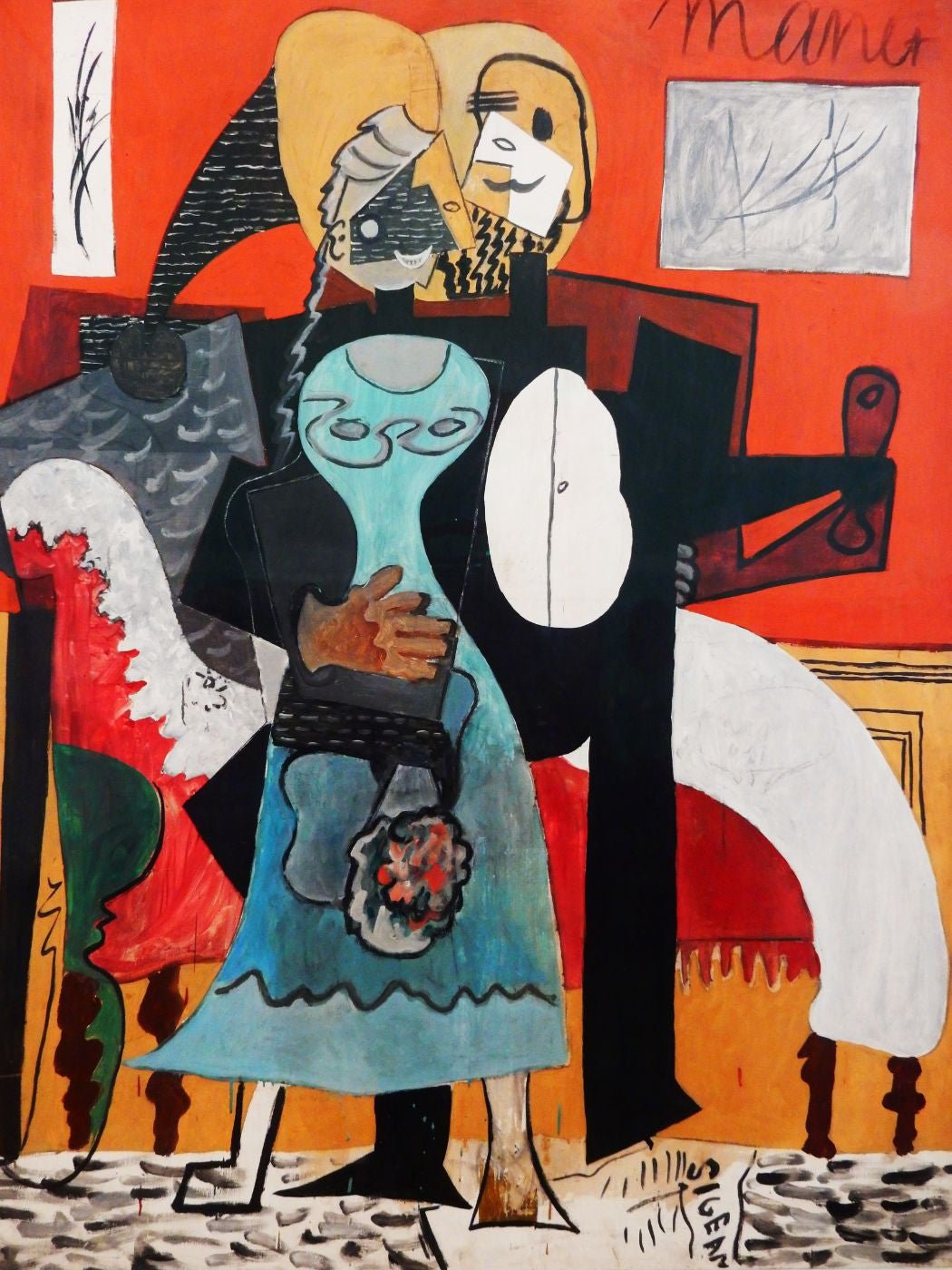 Pablo Picasso - Les Amoureux - The Lovers by Pablo Picasso | Buy ...