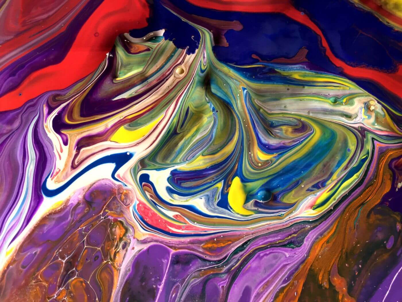 Paint Spill - Abstract Expressionism Painting - Life Size Posters by ...