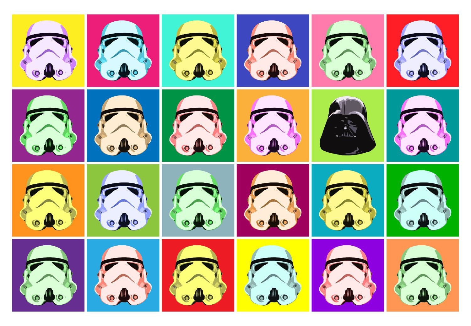 Stormtrooper Pop Art