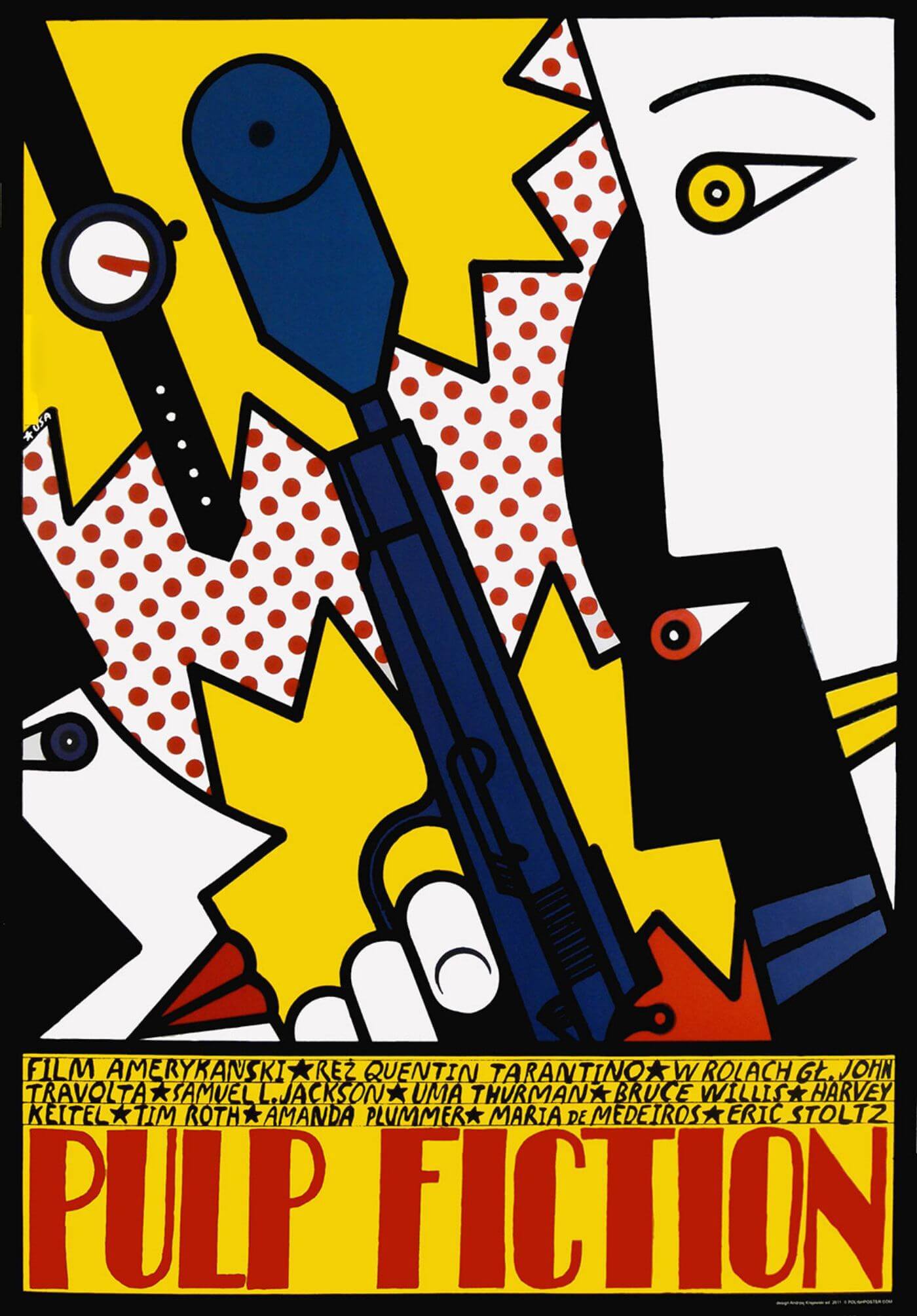 Pulp Fiction - Pop Art - Tallenge Quentin Tarantino Hollywood Movie ...