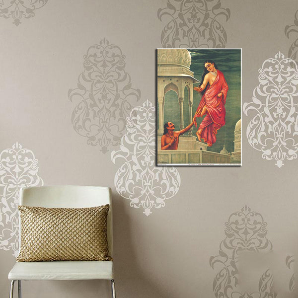 Set of 10 Best of Raja Ravi Varma Paintings - Poster Paper (12 x 17 ...