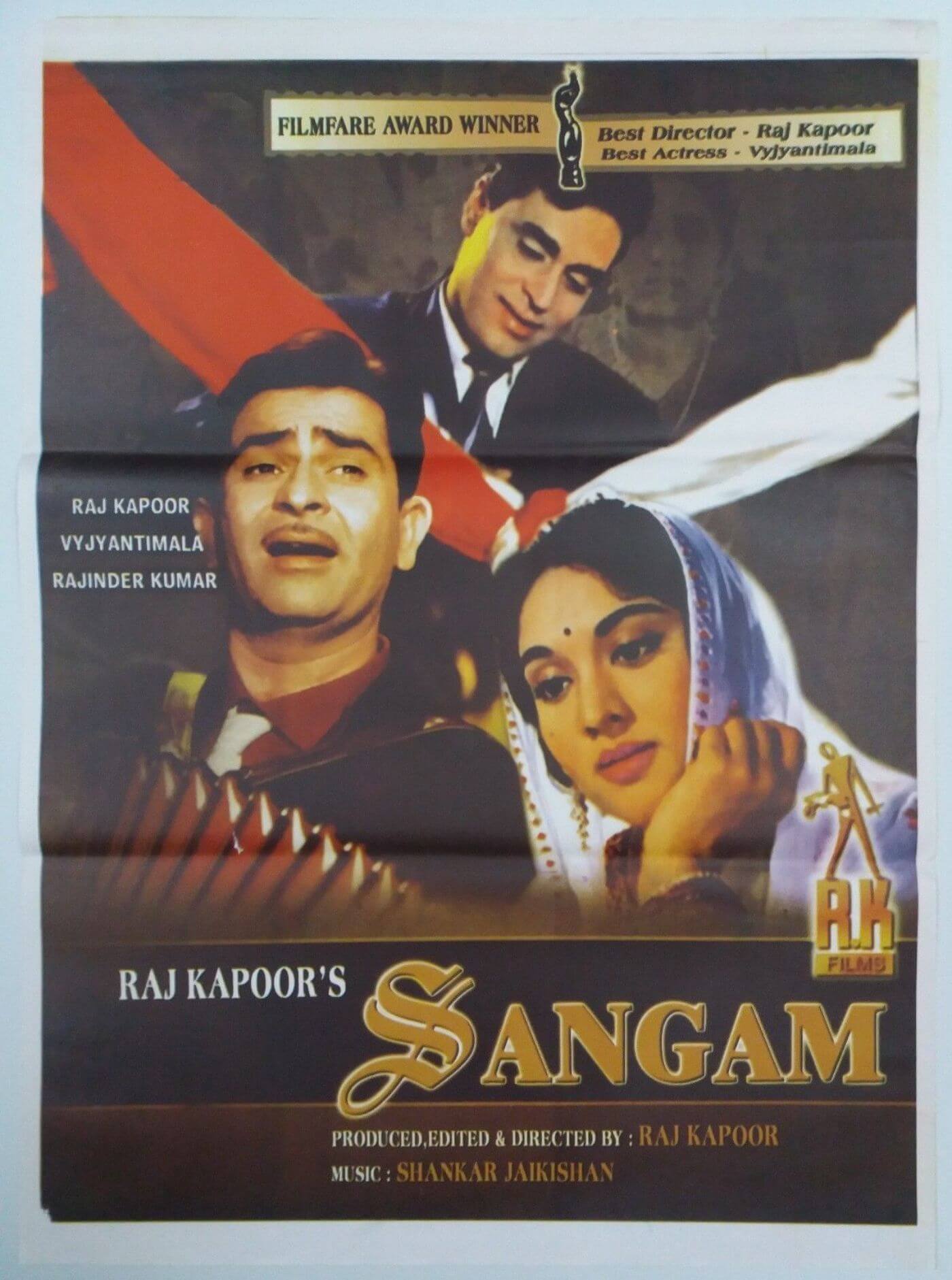 Sangam 1964 Poster
