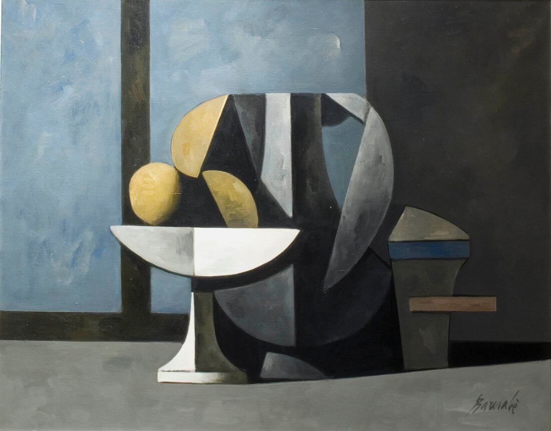 Contemporary Still Life Painting Precious Objects Duilio Barnabe