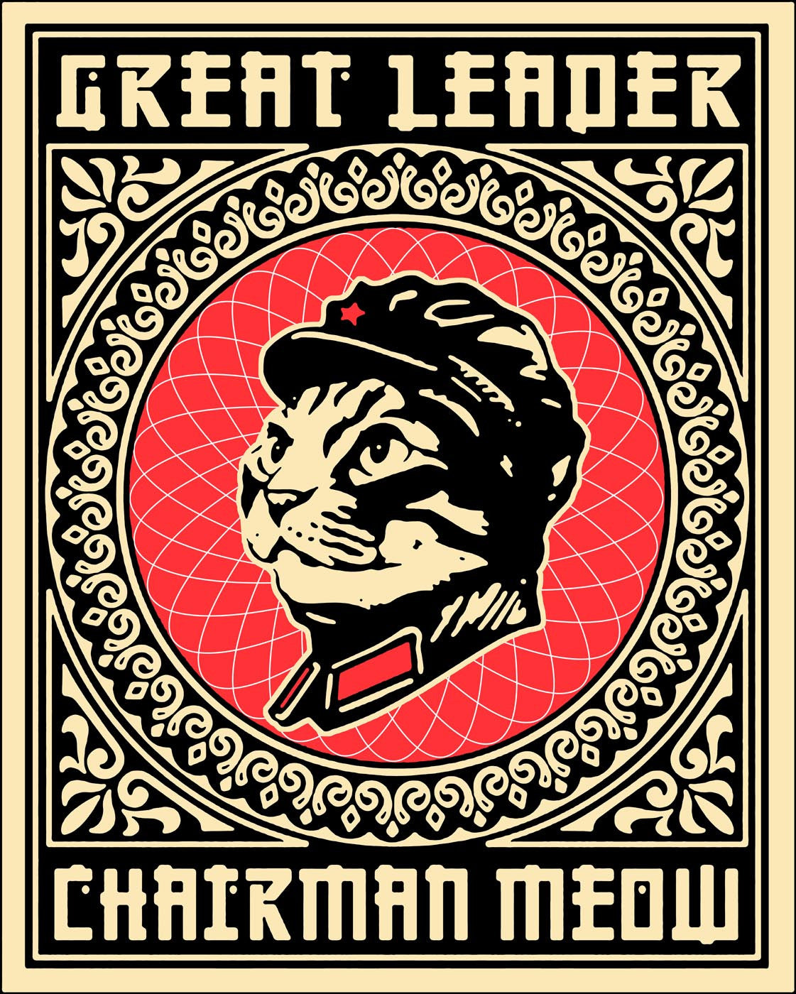 Pop Art - Chairman Meow by Aditi Musunur | Buy Posters, Frames, Canvas ...