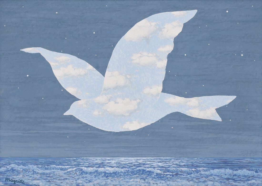 The Return (Le Retour) - René Magritte - Surrealist Painting - Canvas ...