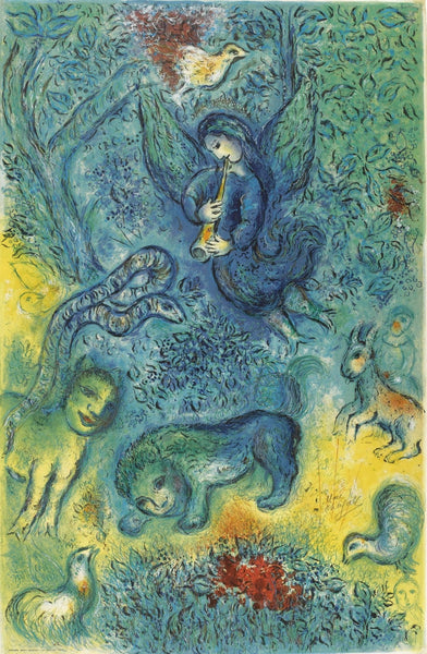 The Magic Flute by Marc Chagall | Buy Posters, Frames, Canvas & Digital ...