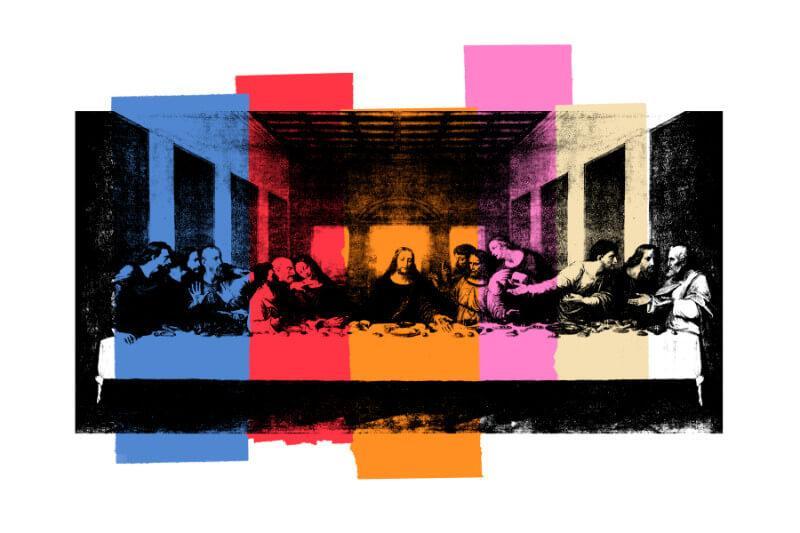 andy warhol last supper