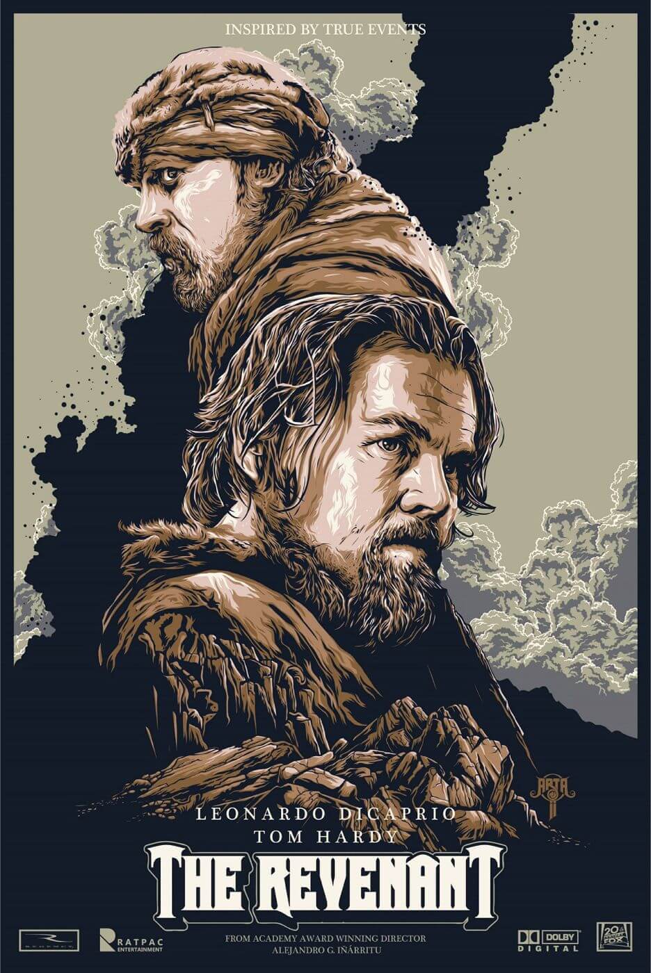 The Revenant - Leonardo DiCaprio - Tallenge Hollywood Cult Classic ...