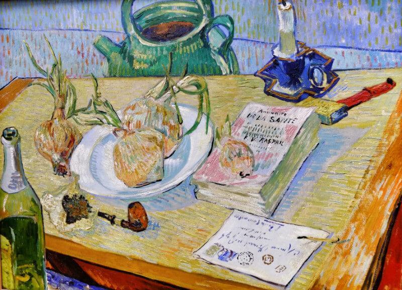 Untitled - (Still Life Of Flowers Vegetables And A Book) - Life Size ...