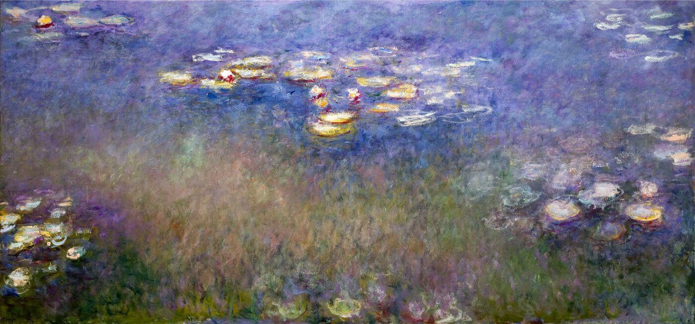 Water Lilies (St Louis)- Claude Monet - Large Art Prints by Claude ...