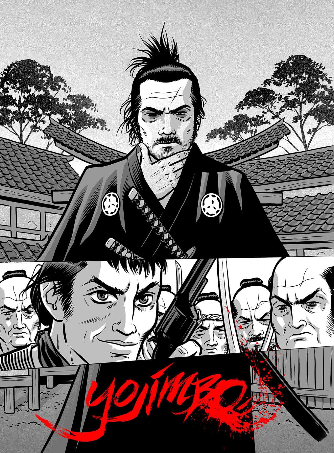 Yojimbo Movie Poster
