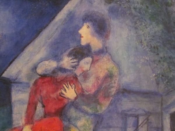 The Lovers by Marc Chagall | Buy Posters, Frames, Canvas & Digital Art ...