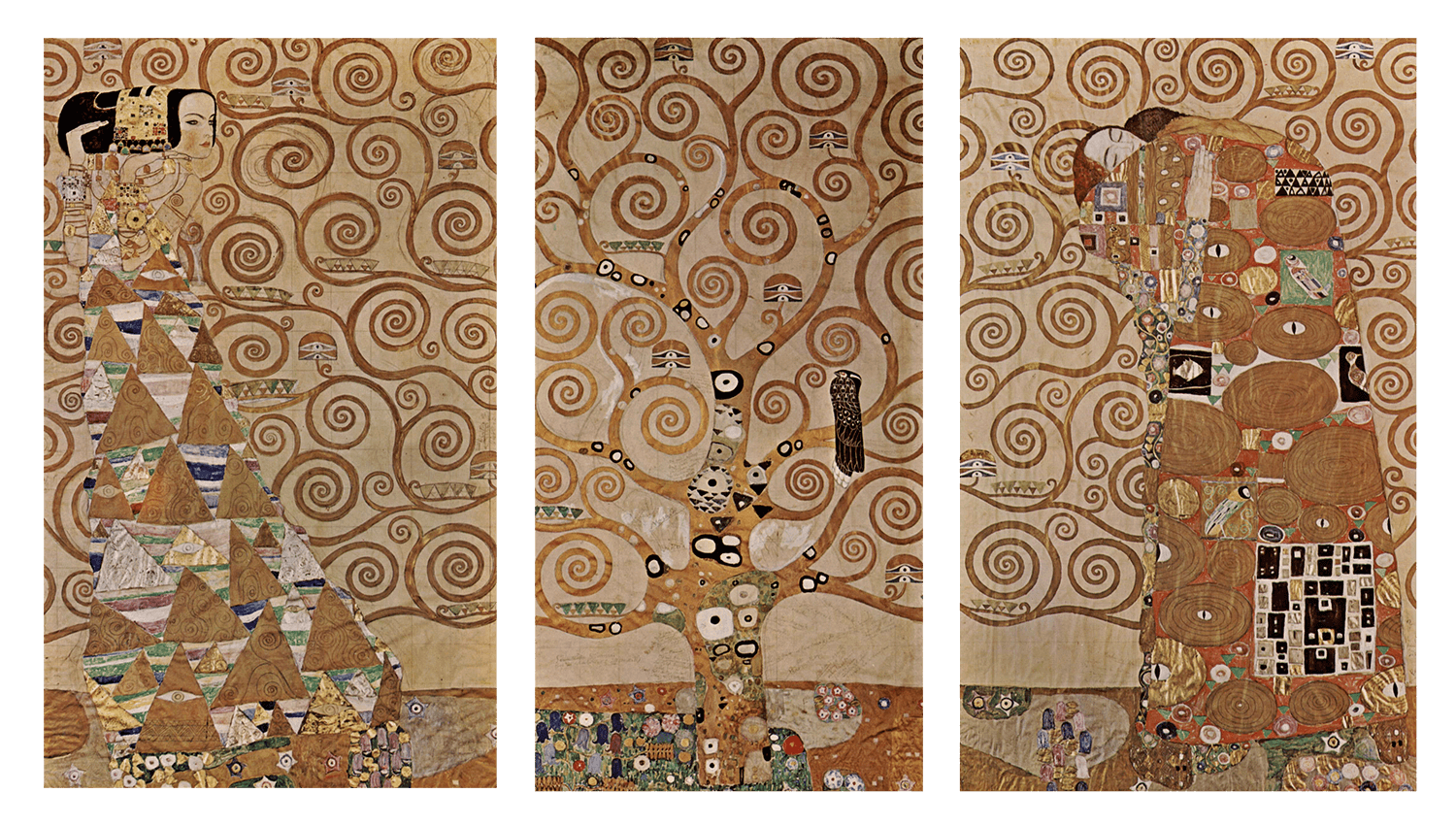 Klimt Tree Of Life Close Up