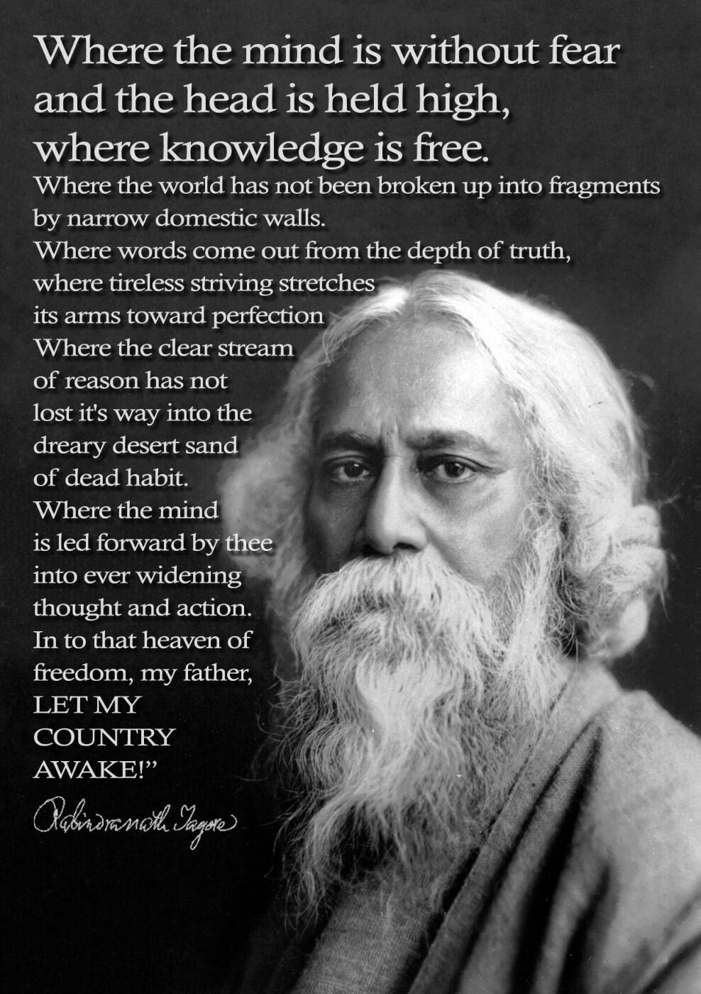 Rabindranath Tagore Quotes